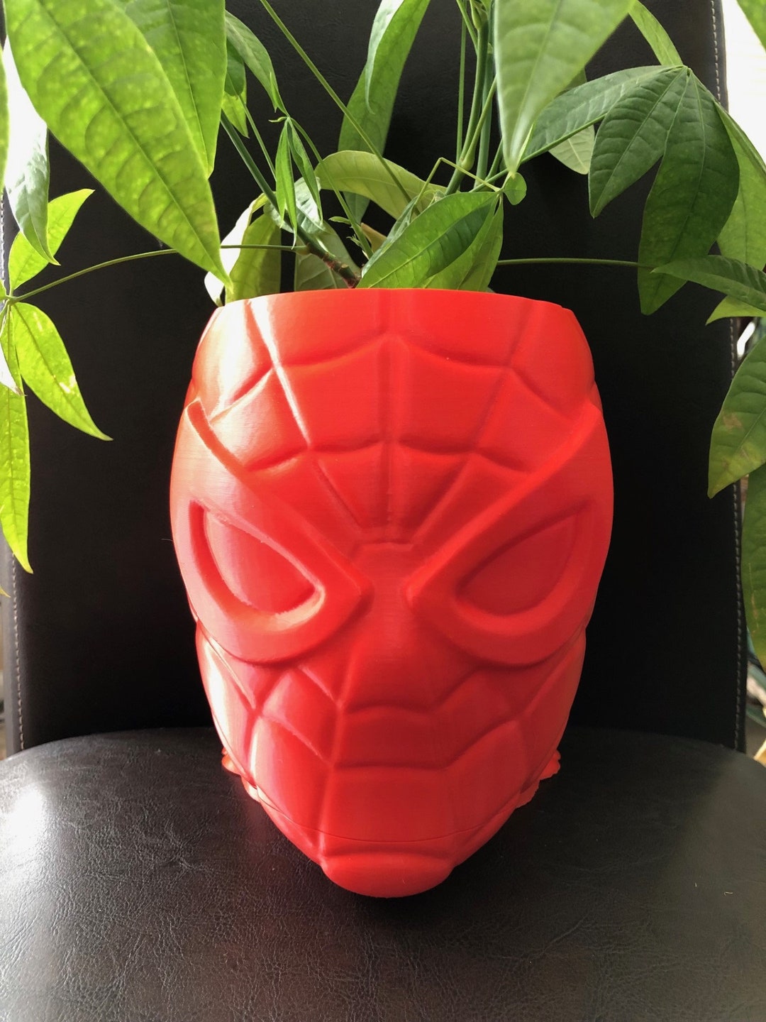 Large Spider-man Planter (red) for Succulents, Cactus or Any Plant - 6 ...