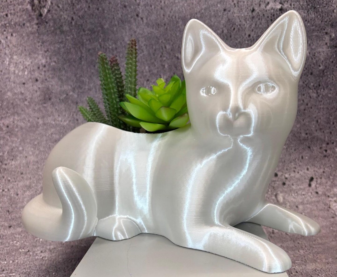 Unique Planter-extra Large Cat Planter for Succulents, Cactus or Any ...