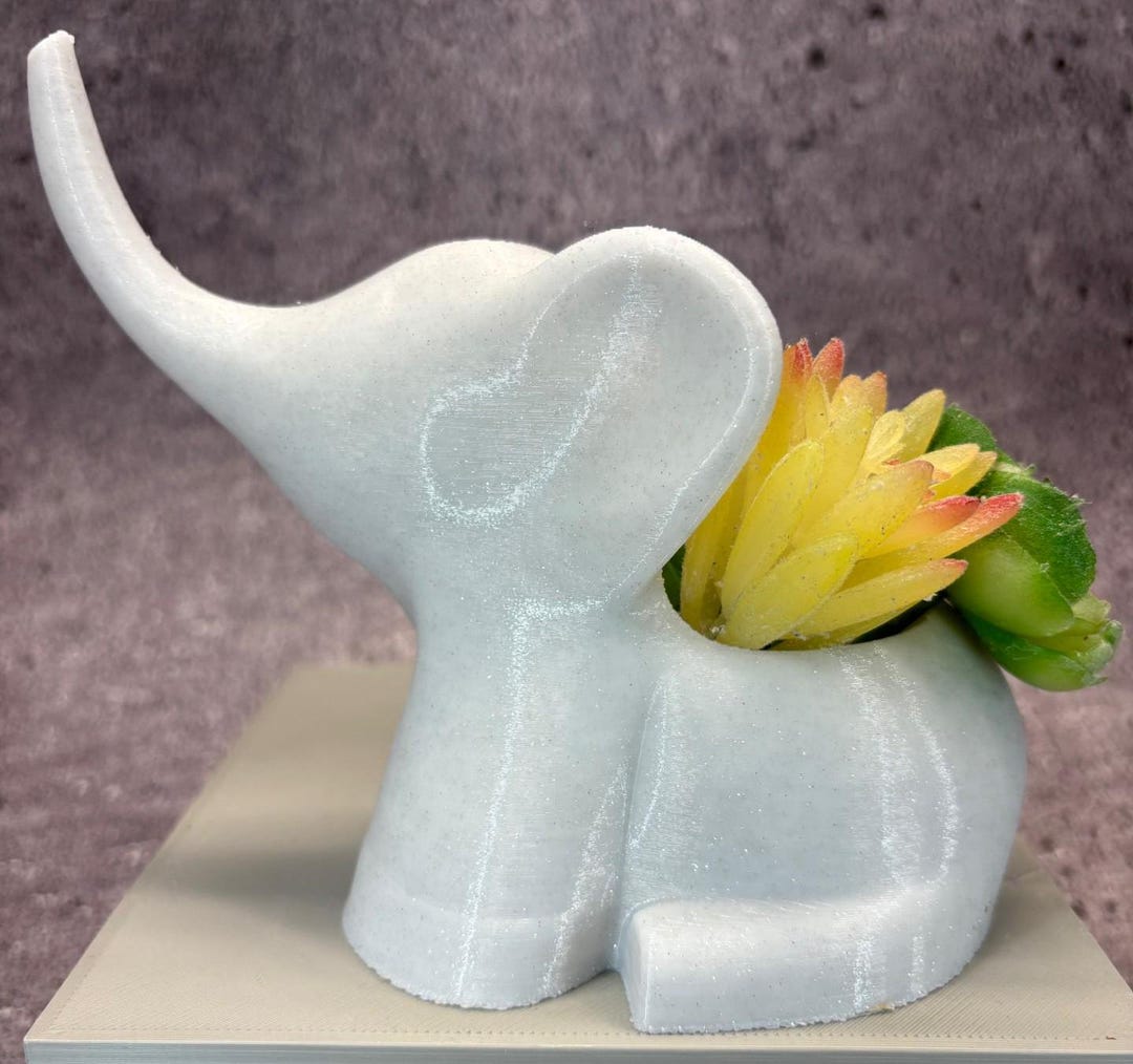Unique Planter-small Elephant Planter for Succulents, Cactus or Any ...