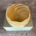 Small Twisted Flower Pot for Plants of All Kinds in Beige Color - Etsy