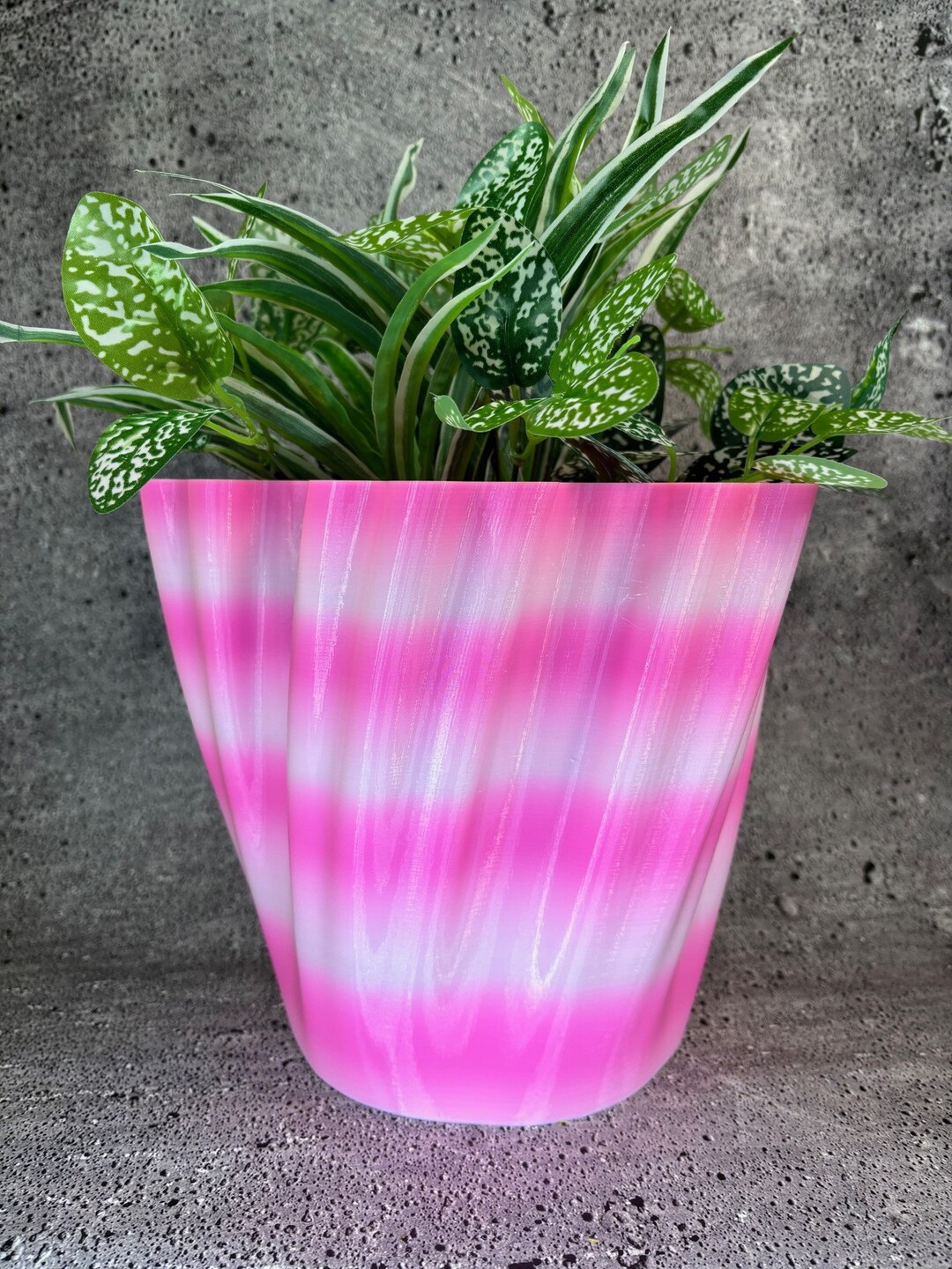 Extra Large Flowerpot for Plants of All Kinds (pink Dream Sickle Color ...