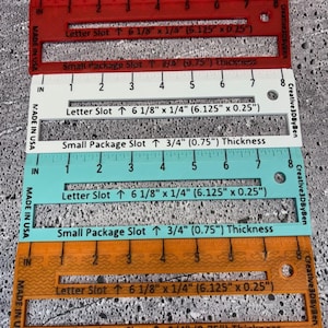 USPS Letter and Small Package Thickness Guage and Measurement Tool ...