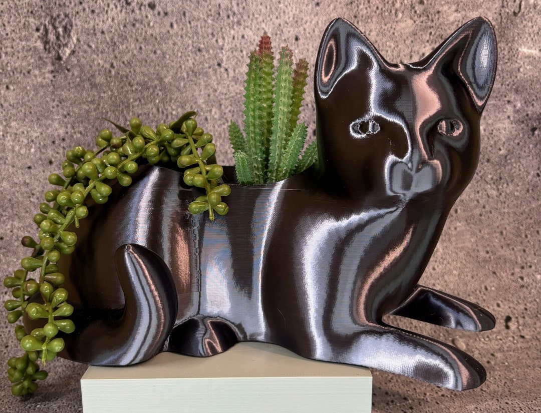Unique Planter-extra Large Cat Planter for Succulents, Cactus or Any ...