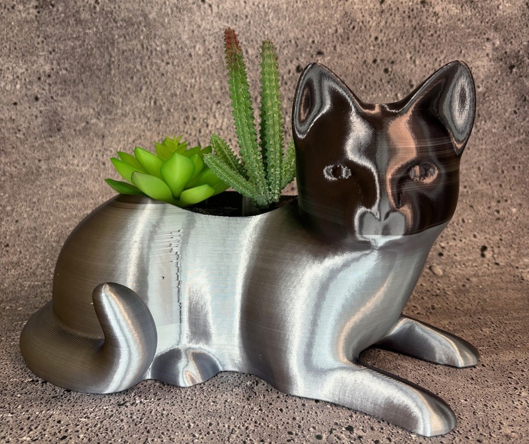 Unique Planter-extra Large Cat Planter for Succulents, Cactus or Any ...