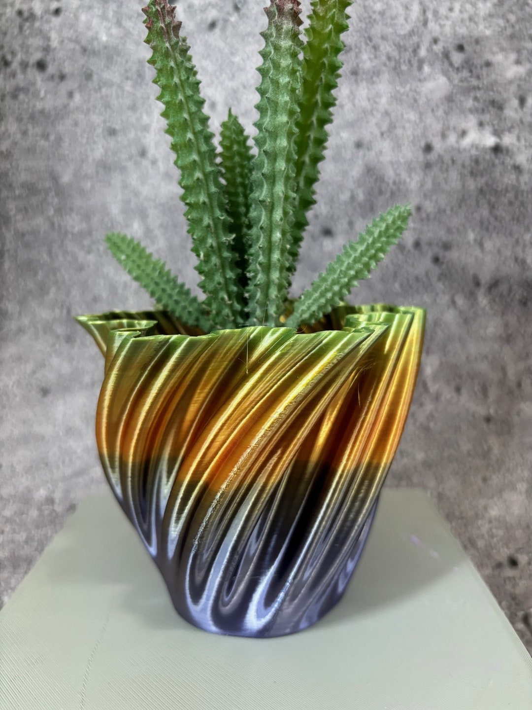 Unique Planter-small Flower Pot for Plants of All Kinds - 4" Diameter ...