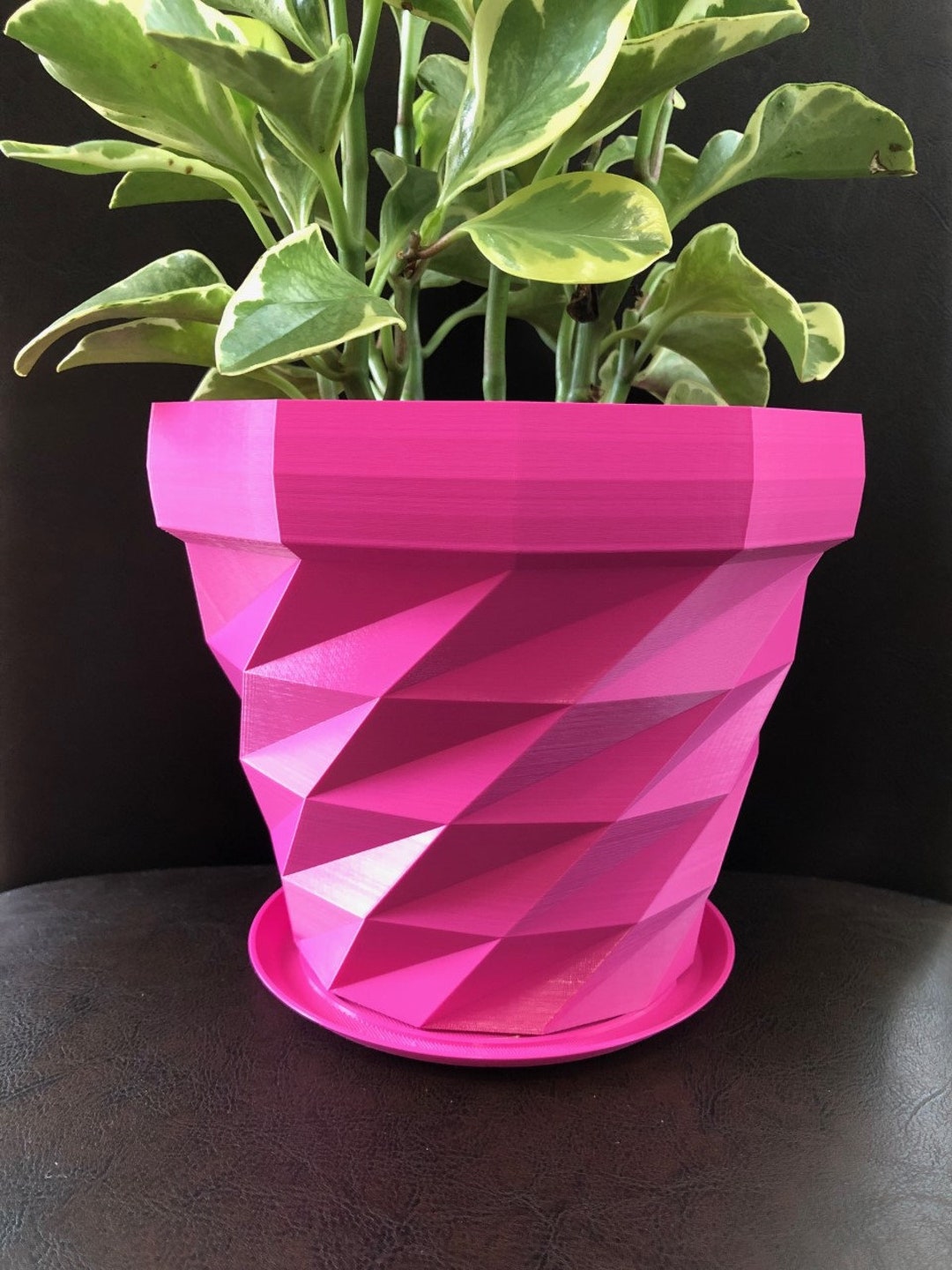 Colorful Planter-large Flower Pot With Saucer for Plants of All Kinds ...