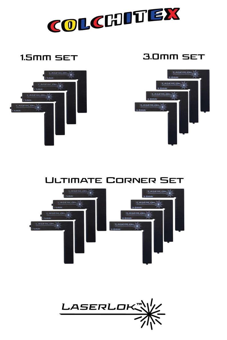 Laserlok™ Magnetic Hold Down L-corners for Laser Cutting and Laser ...
