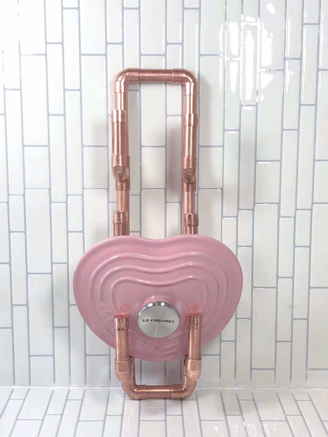 Copper Kitchen Pot Lid Cover Rack Holder Organizer - Etsy