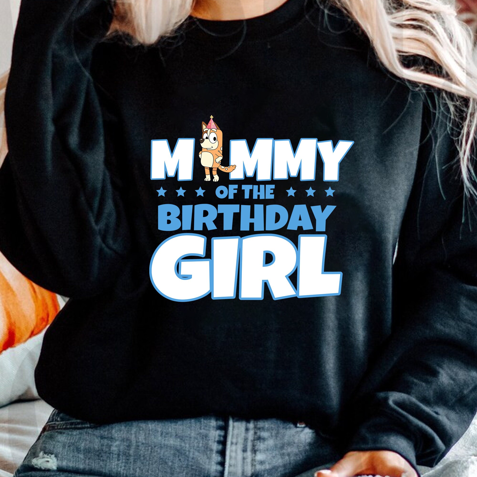 Bluey Mommy of the Birthday Girl PNG DIY Crafts, Shirts, and More Bluey ...