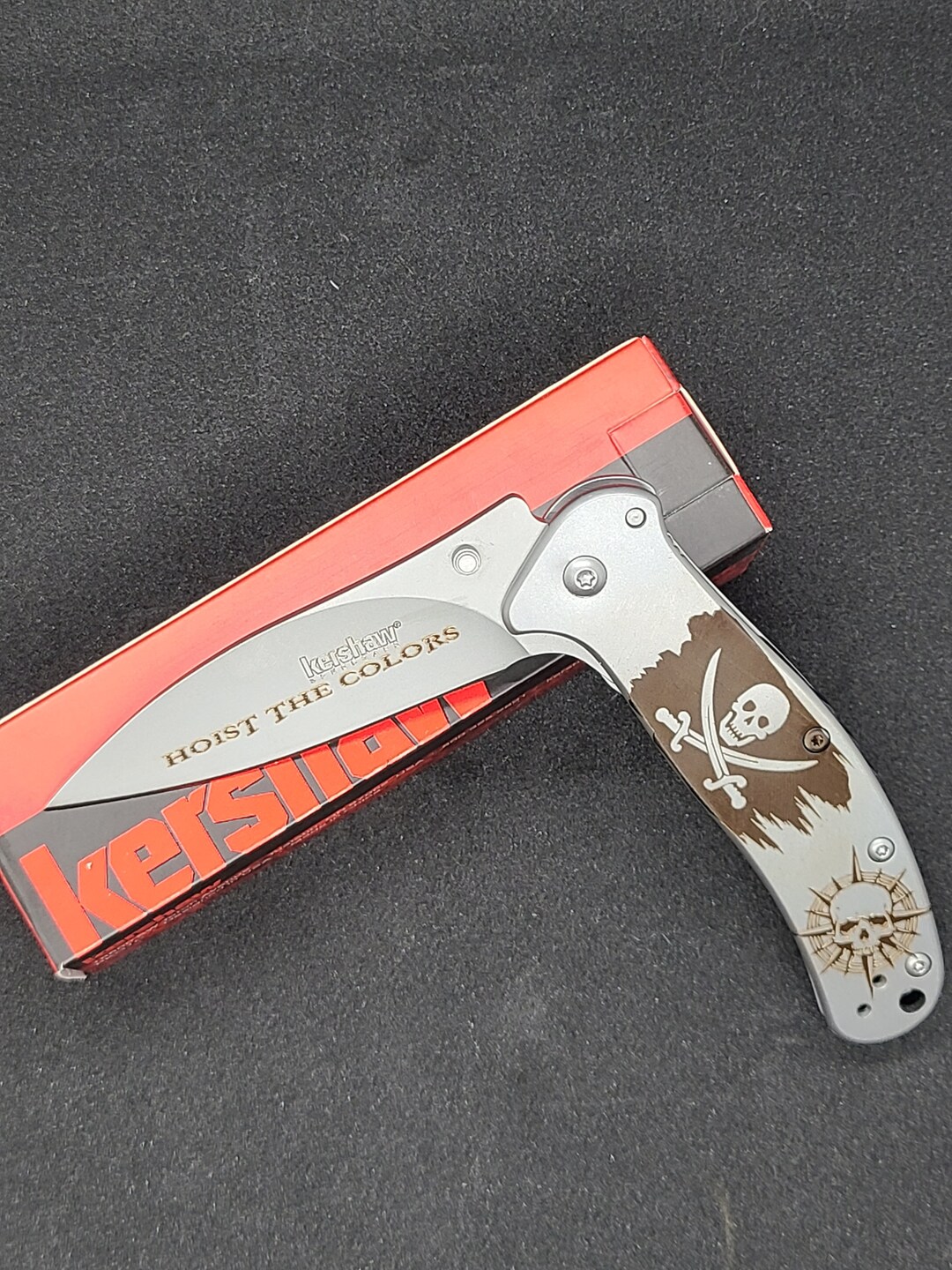 Jolly Roger Jack Rackham Kershaw Knife - Etsy