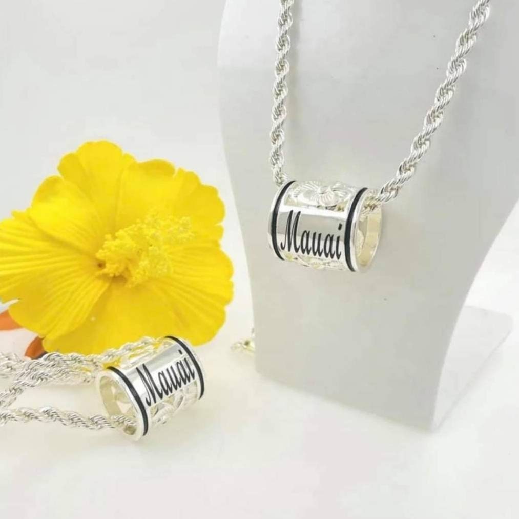 Personalized Barrel Necklace for Adults / Kids - Etsy