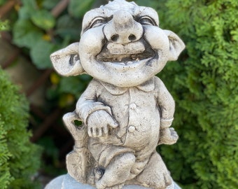 Funny Troll Statue - Etsy