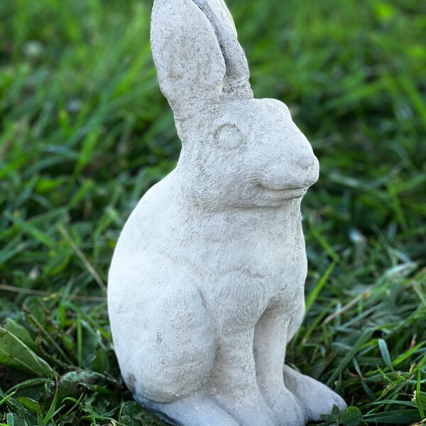 Concrete Rabbit - Etsy