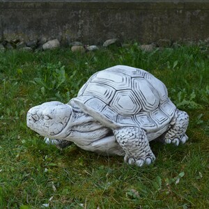 Concrete Turtle Statue Stone Turtle Figure Green Turtle - Etsy