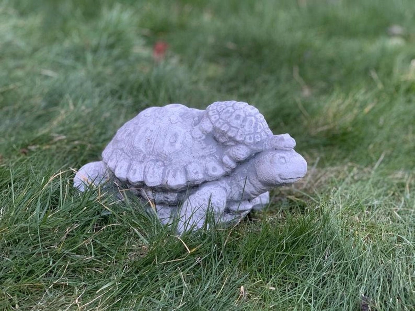 Turtle Sculpture Concrete Turtles Family Turtle Figurine - Etsy
