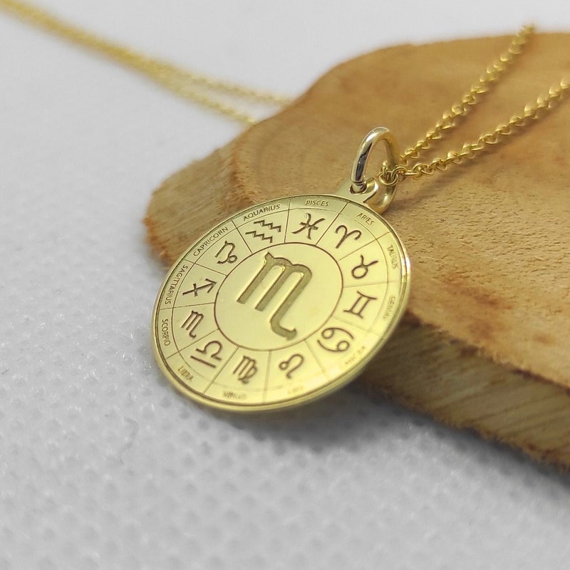 Scorpio Necklace - Etsy
