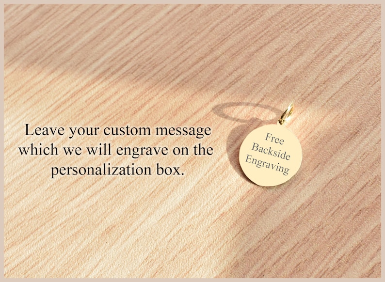 14K Gold Strength Chinese Character Necklace, Li Charm, Personalized ...