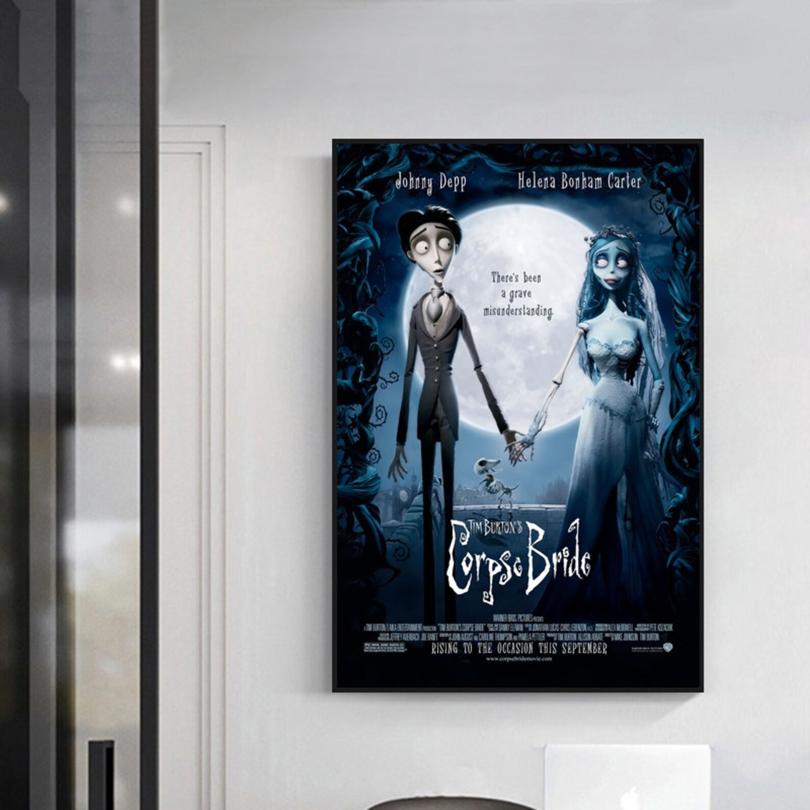 Corpse Bride classic movie canvas poster unframe | Etsy