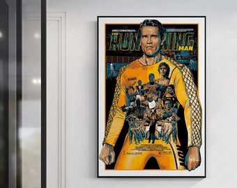 Running Man Movie Poster - Etsy