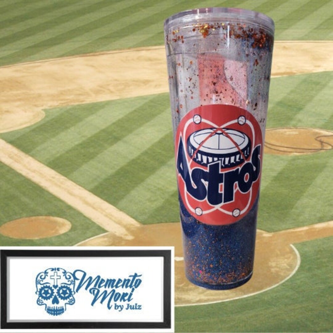Snow Globe Tumbler Astros Baseball Themed 20oz - Etsy