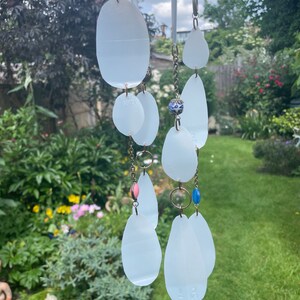 Delicate Wind Mobile. Made From Milk Bottles. Upcycled Mobile. Art ...