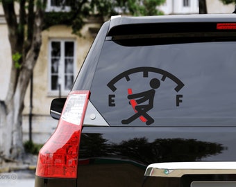 Low-empty Gas/fun Car Decal/truck Sticker/low Gas - Etsy
