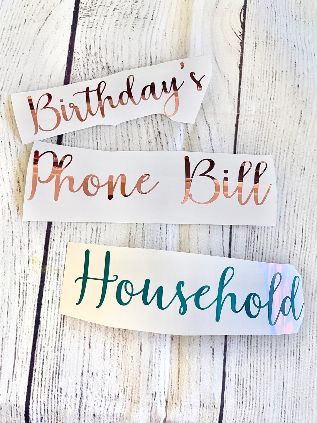 A6 Cash Stuffing Labels, A6 Cash Envelope Decals - Etsy