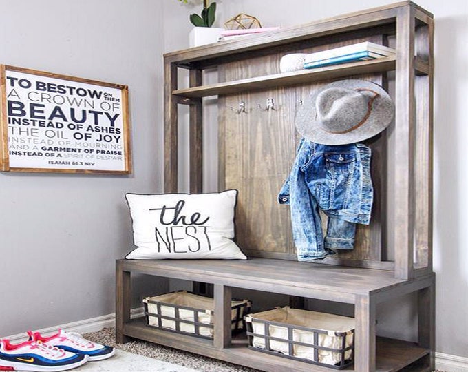 Custom Hall Trees - Etsy