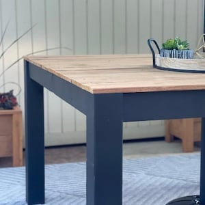 DIY Square Outdoor Dining Table for 8, Farmhouse Diningtable ...