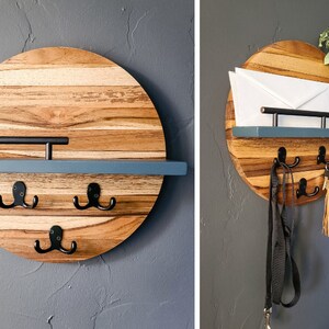 DIY Key Rack, Wall Key Rack, Mounted Mail and Keyrack, Digital PDF ...