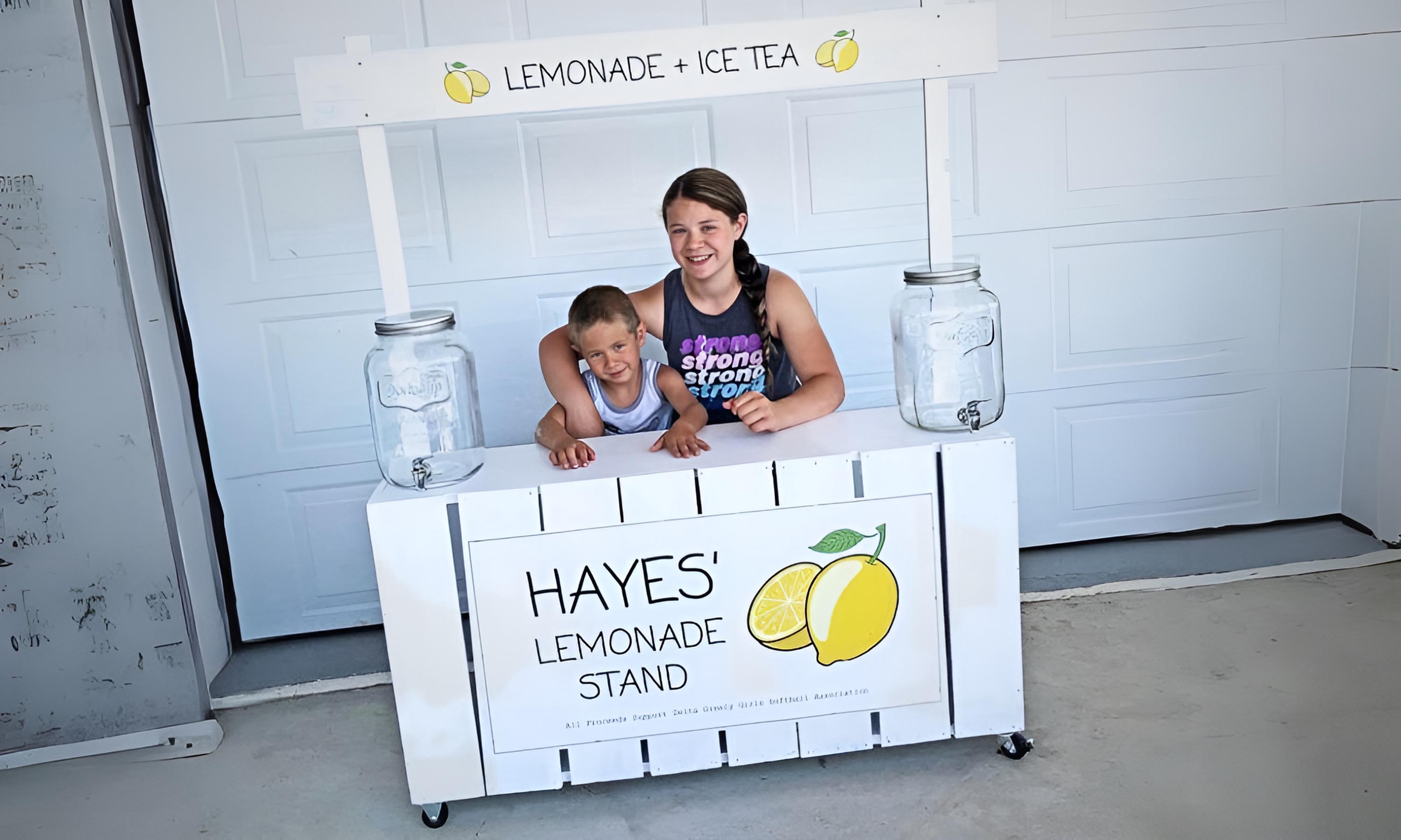 DIY Kids Play Lemonade Stand, Kids Play Lemonade Stand, Woodworking ...