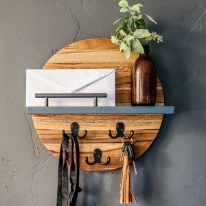 DIY Key Rack, Wall Key Rack, Mounted Mail and Keyrack, Digital PDF ...