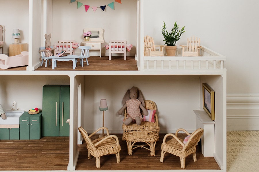 DIY Doll House, Dollhouse, Woodworking Doll House, Digital PDF Plans ...