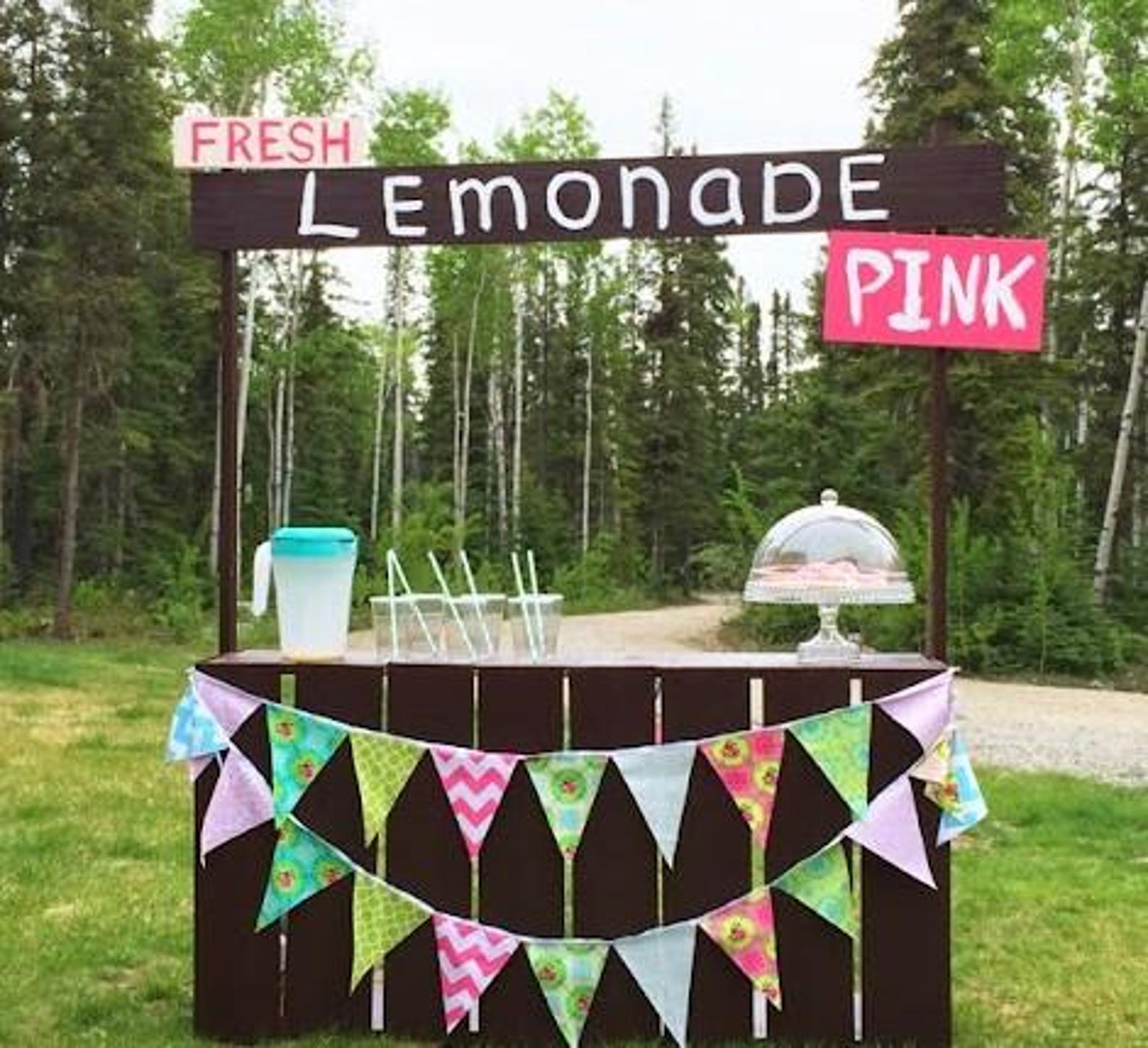 DIY Kids Play Lemonade Stand, Kids Play Lemonade Stand, Woodworking ...