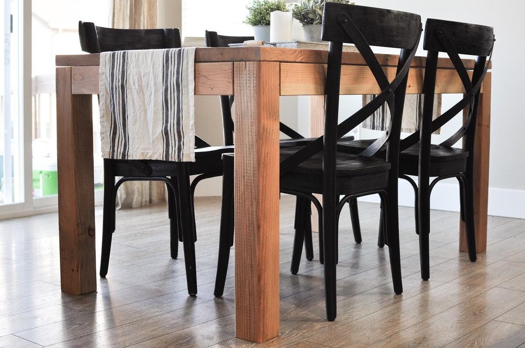 PDF Download, DIY Dining Table Plan, Beginner DIY Dining Table, Easy ...