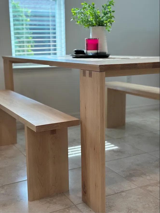 Building a Modern & Custom Dining Table PDF Download, Dining Table Plan ...