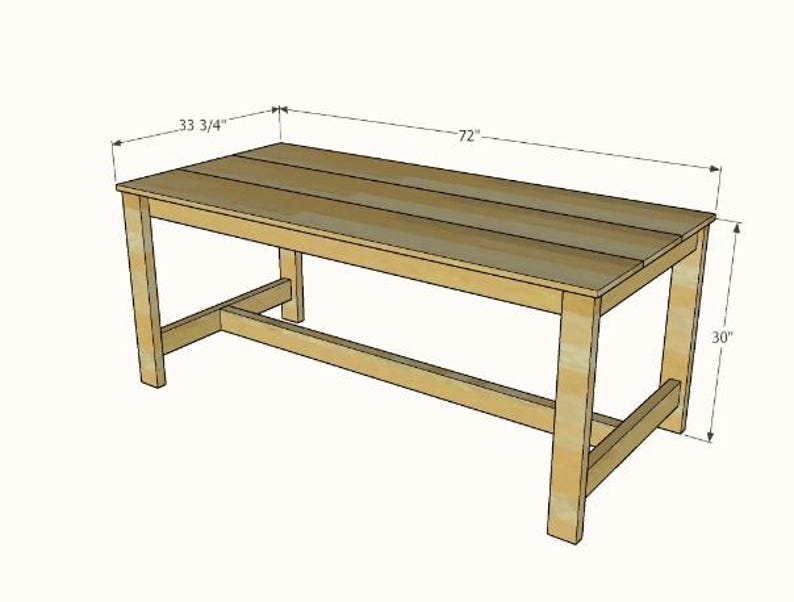DIY Farmhouse Table, Farm Table, Outdoor Table, Outdoor Table Plans ...