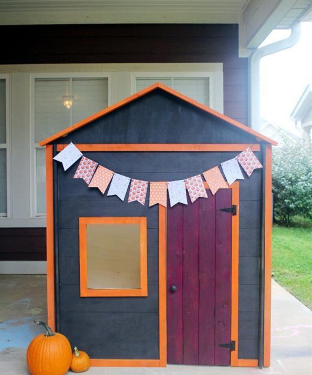 DIY Knock Down Kids Haunted Playhouse, Knock Down Kids Haunted ...