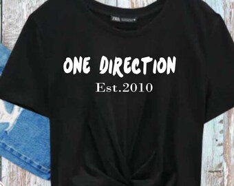 One direction tshirt | Etsy