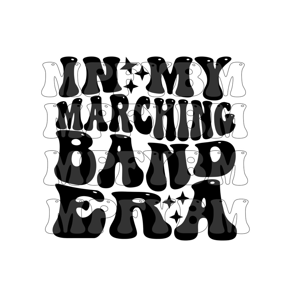In My Marching Band Era Digital Download SVG PDF PNG Will Make a Cute ...