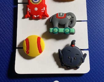 Croc Jibbit jewels Display Card Digital Template 3 in X 4.5 in SVG PDF ...