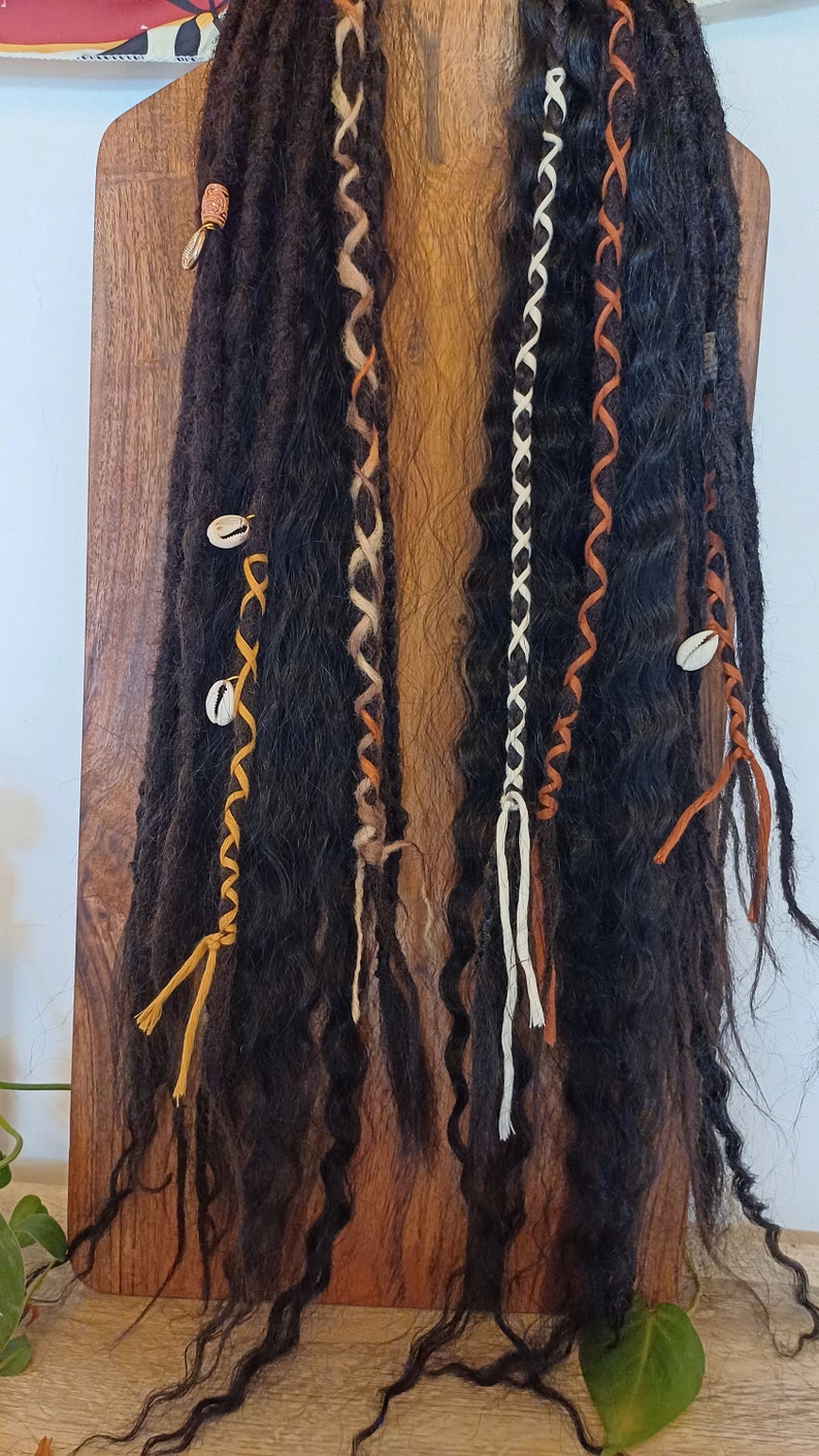Synthetic Dreadlock Extensions, Crochet Dreads, Wavy Dreadlocks, DE ...