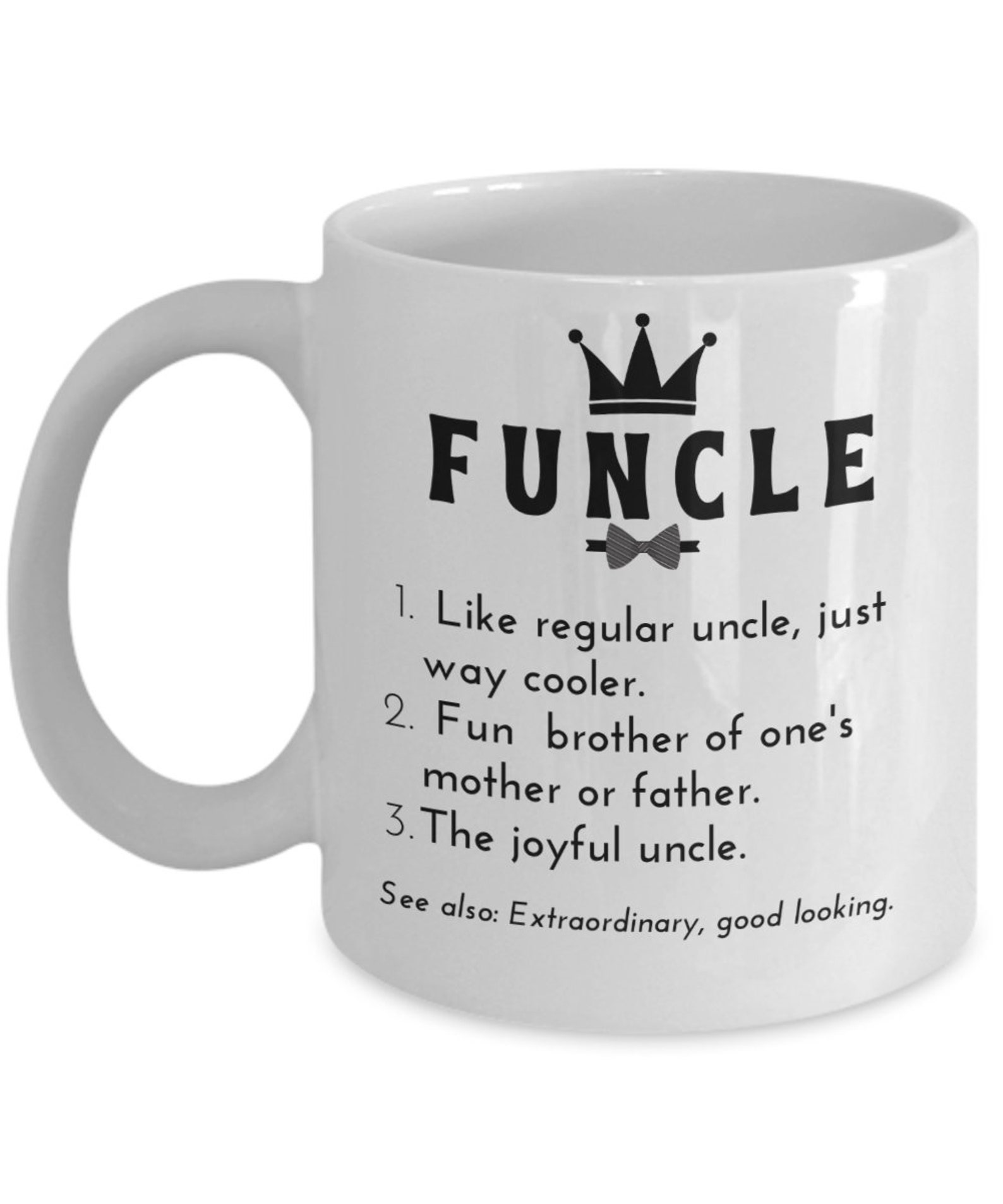 Funcle Mug Fun Uncle Coffee Mug Fun Brother Cup Funny - Etsy