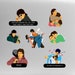 Bollywood Sticker Pack Shahrukh Khan Stickers Funny | Etsy