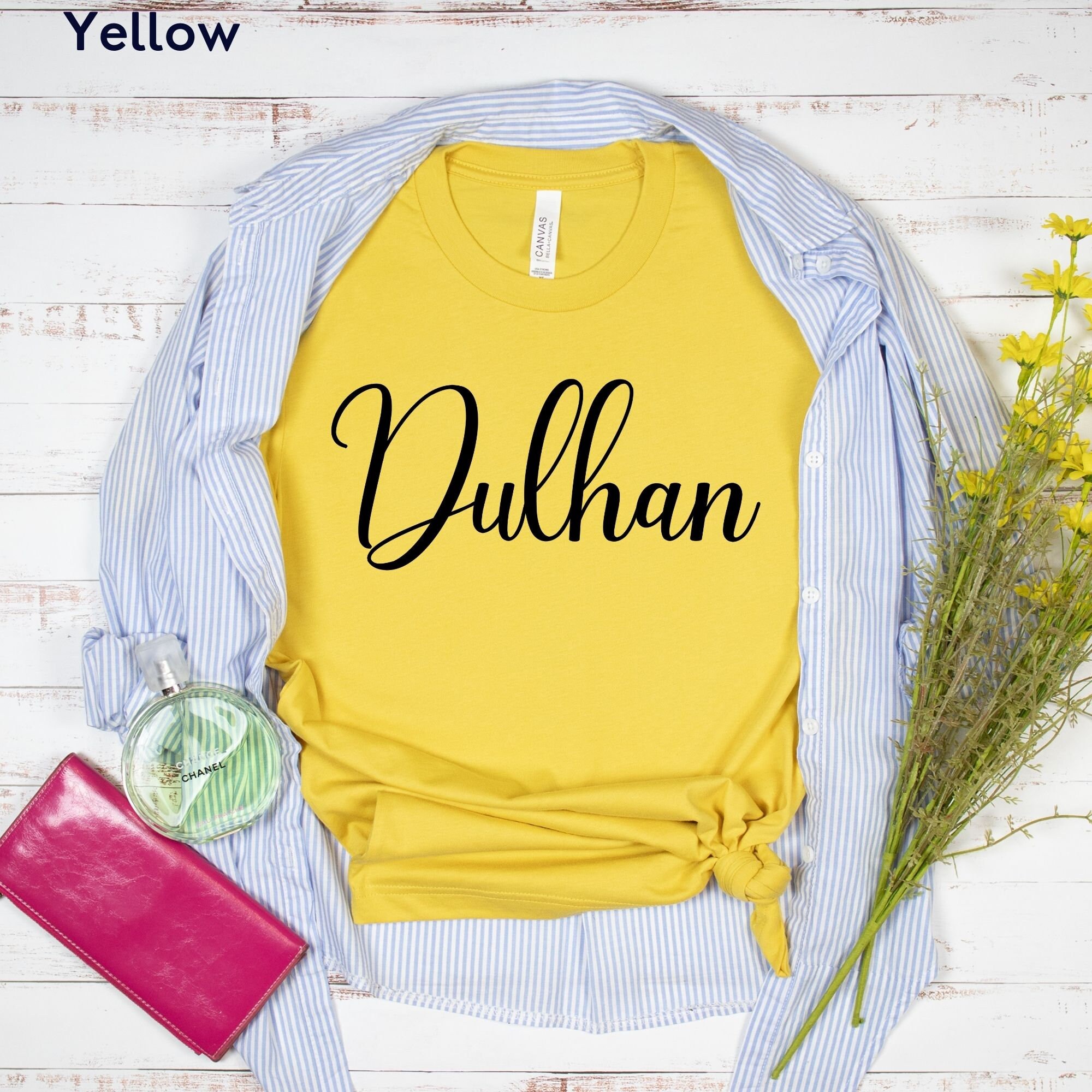 Dulha Dulhan Indian Wedding Shirts Dulhan Squad Shirt Dulha | Etsy