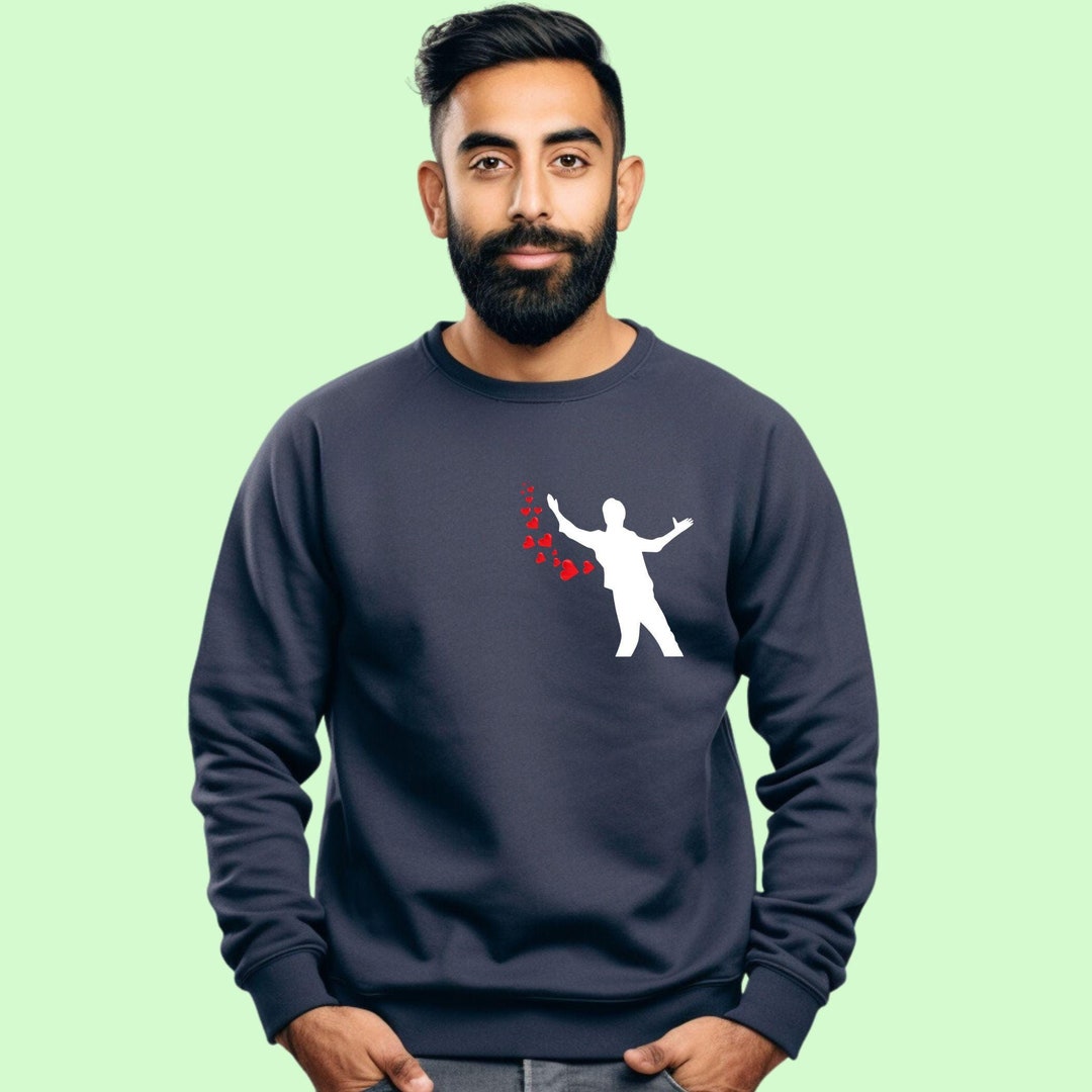 SRK Signature Pose Sweatshirt: Unisex Bollywood Fan Apparel - Etsy