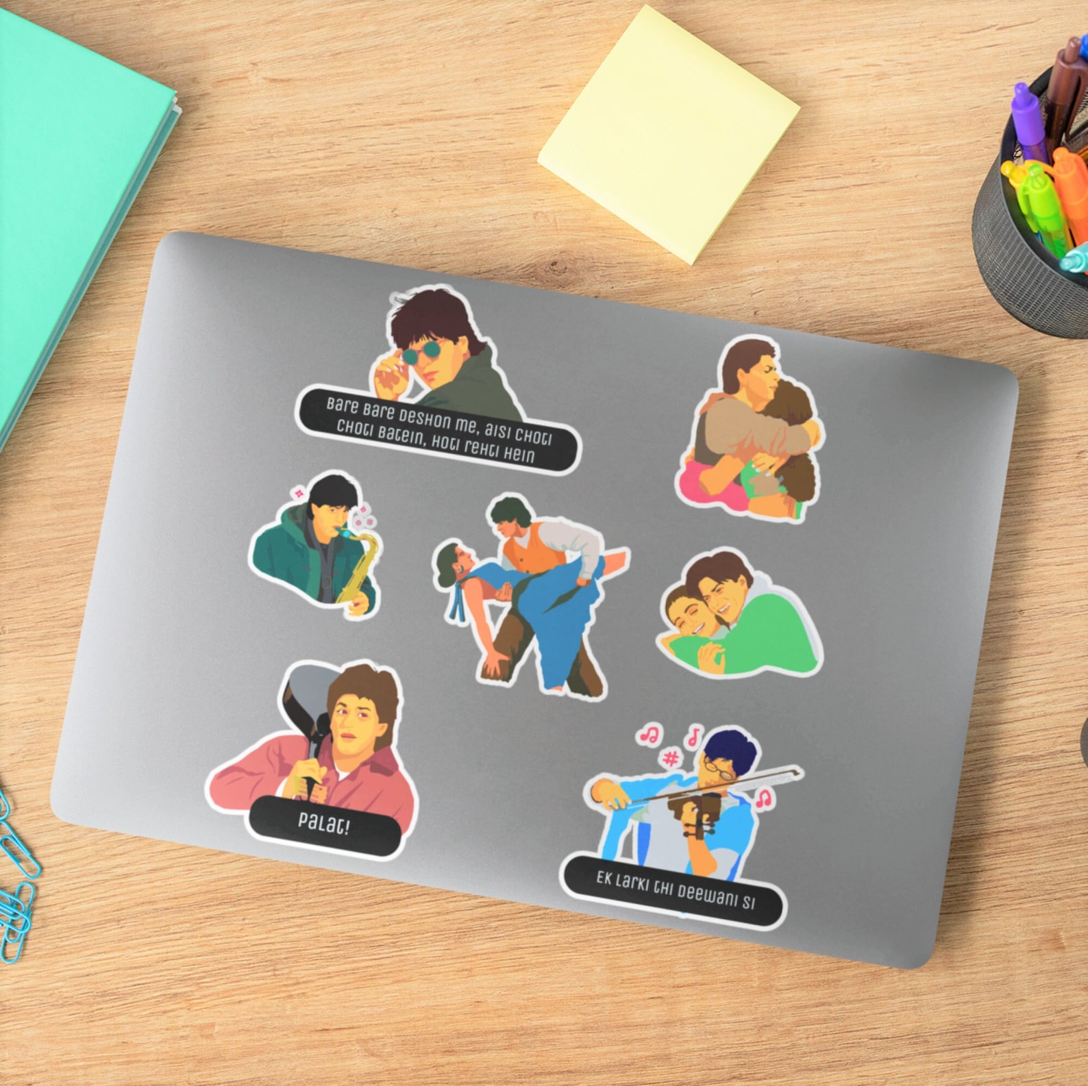 Bollywood Sticker Pack Shahrukh Khan Stickers Funny - Etsy