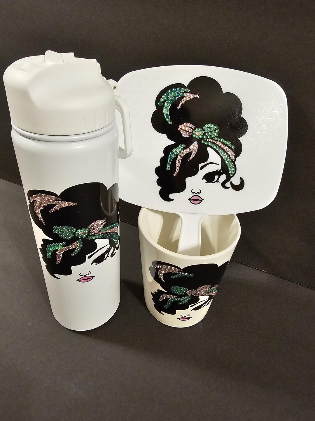 Pink and Green Gift Set - Etsy