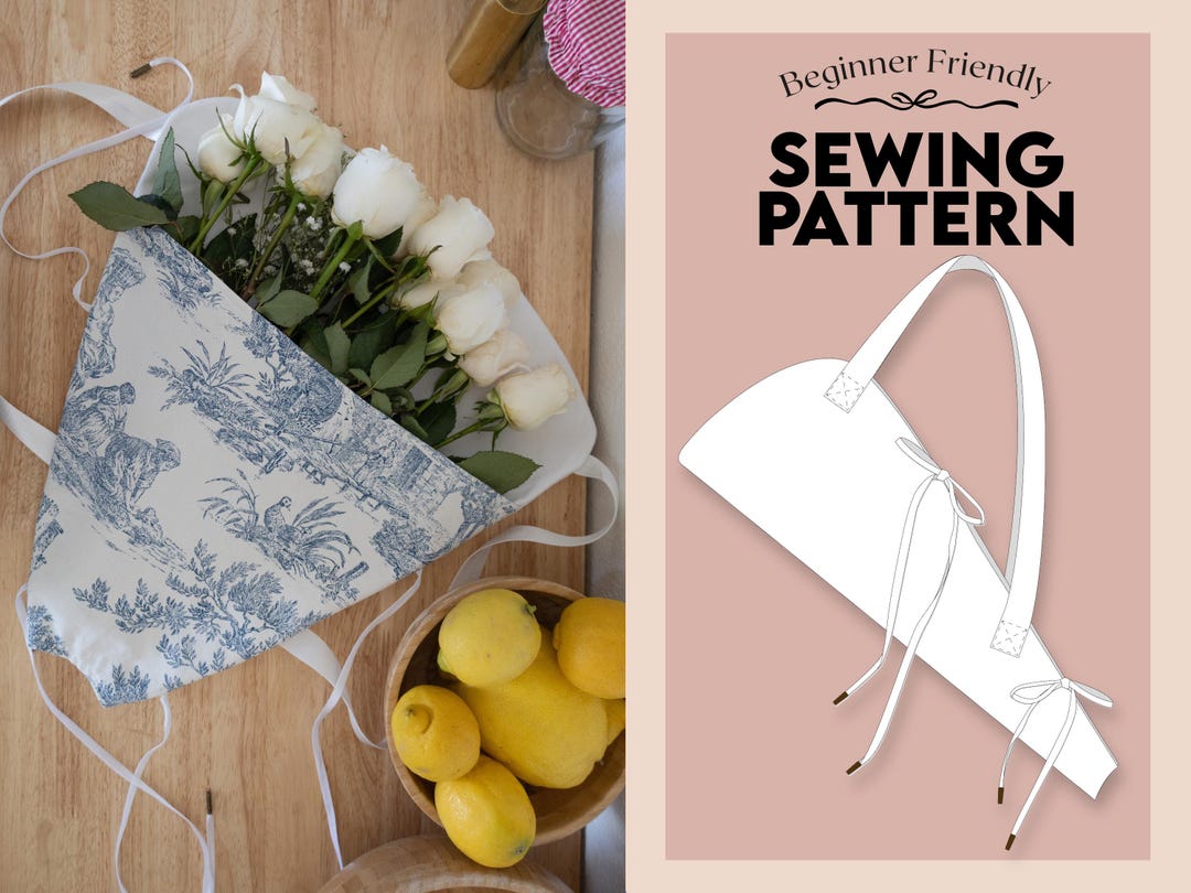 Flower Tote Sewing Pattern – DIY Reusable Bouquet Bag (instant PDF ...