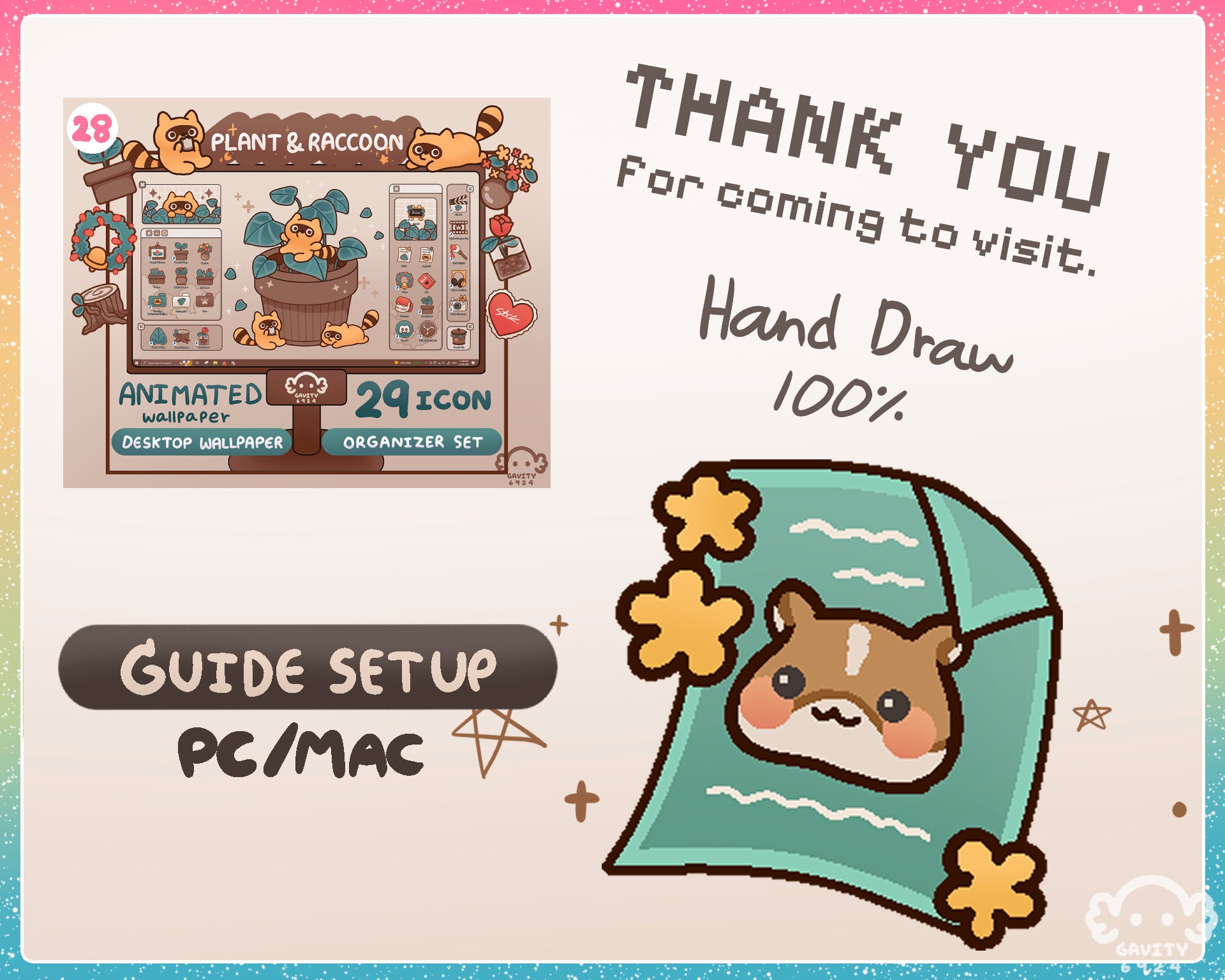 Windows and Mac 28 Bundle Desktop Theme Background Wallpaper Organizer ...